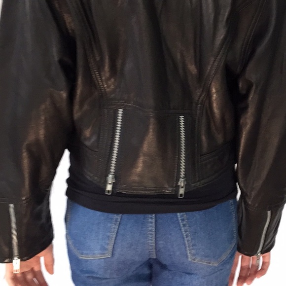 Dimitri | Jackets & Coats | Softest Luscious Leather Moto Crop Leather ...